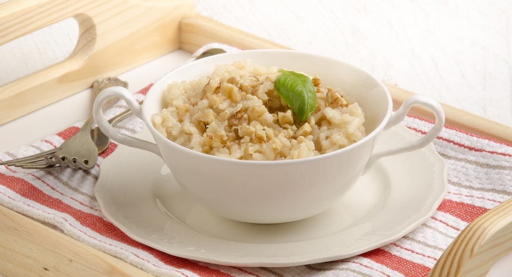 Walnut Cauliflower Risotto Recipe